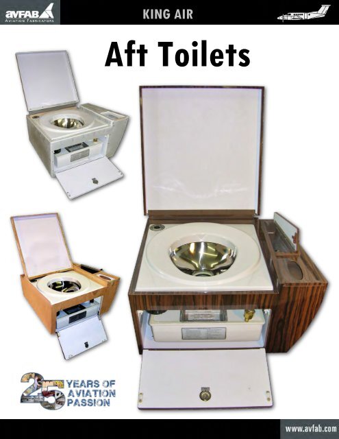 King Air Aft Toilets Catalog
