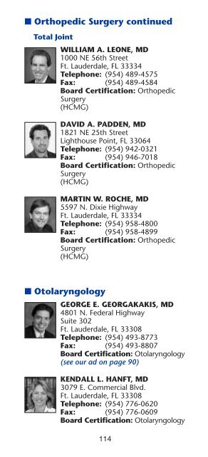 Orthopedic Surgery co