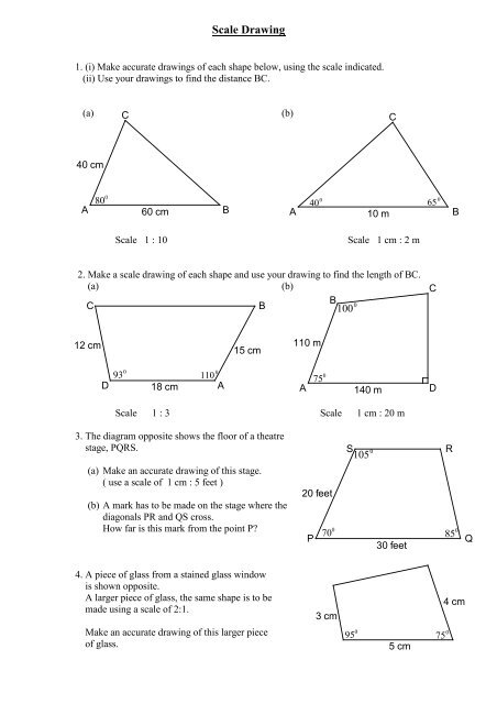 Scale Drawing - Knightswood Secondary School