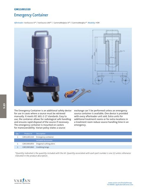 GM11001310 GammaMed Two C