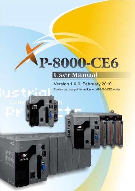 XP-8000-CE6 User Manual - Industrial PC Blog - ICP DAS