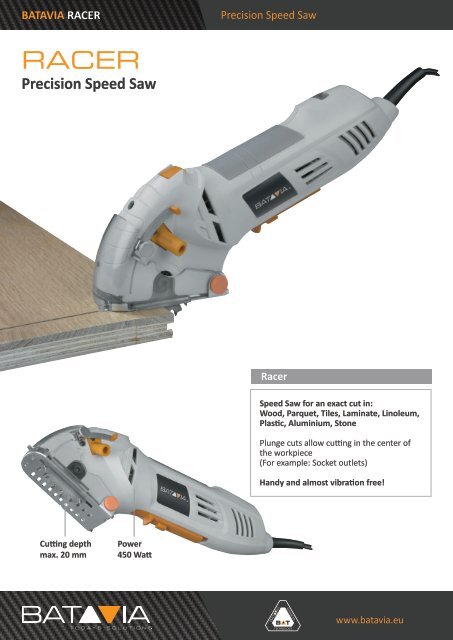Precision Speed Saw - batavia.eu