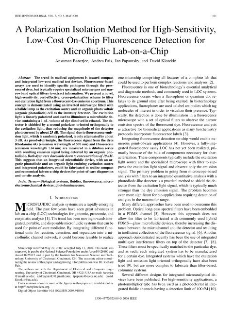 A Polarization Isolation Method for High-Sensitivity ... - IEEE Xplore