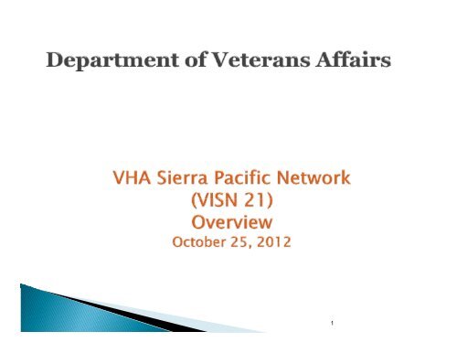 Network (VISN 21) - SAME Sacramento