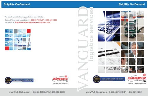 ShipRite On-Demand - Vanguard Logistics Services