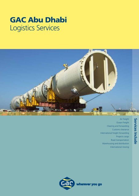 Logistics Abu Dhabi - GAC