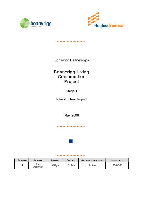 Appendix 17 - Stage 1 Infrastructure Report