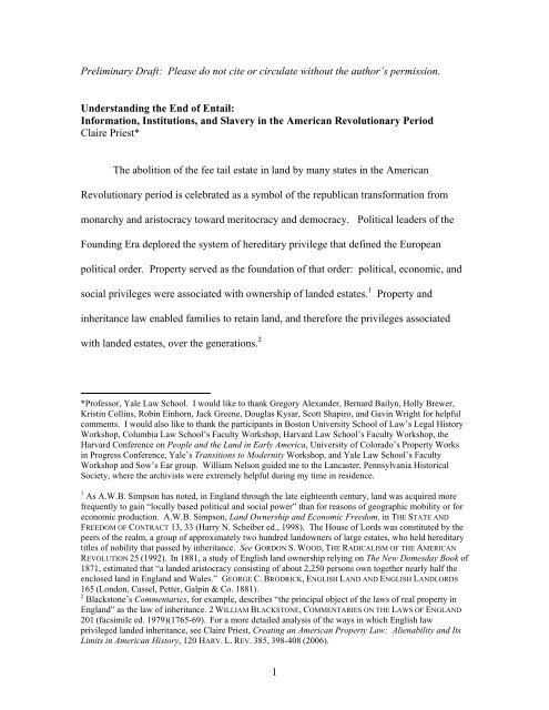 1 Preliminary Draft: Please do not cite or circulate without the ...