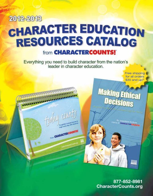 Download the catalog - Character Counts