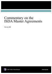 2002 ISDA Master Agreement - Law & Economics Center