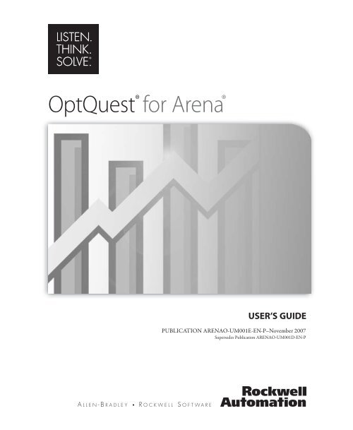 Arena OptQuest User's Guide - ACT Solutions