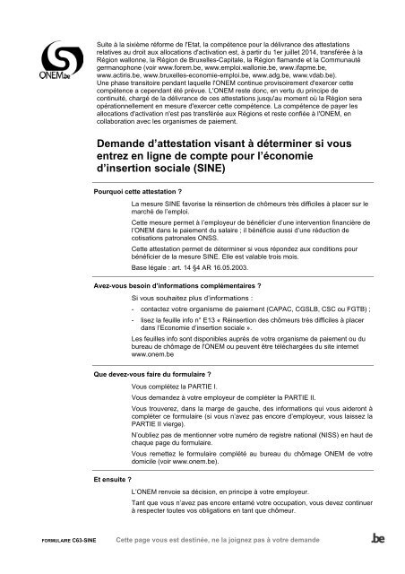 formulaire c3 temps partiel fgtb