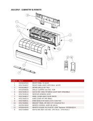 AOU36RLXFZ PARTS LIST - Fujitsu General - Portal Viewer