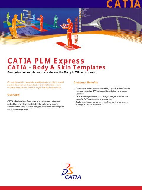 CATIA - Body & Skin Templates