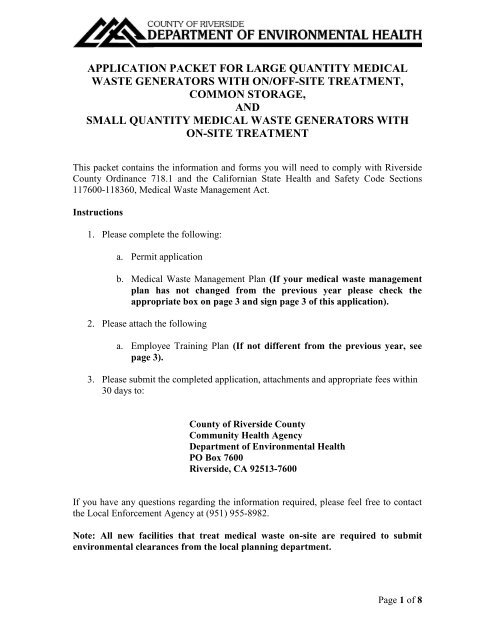 Large Quantity Generator/Small Quantity Generator with Onsite ...