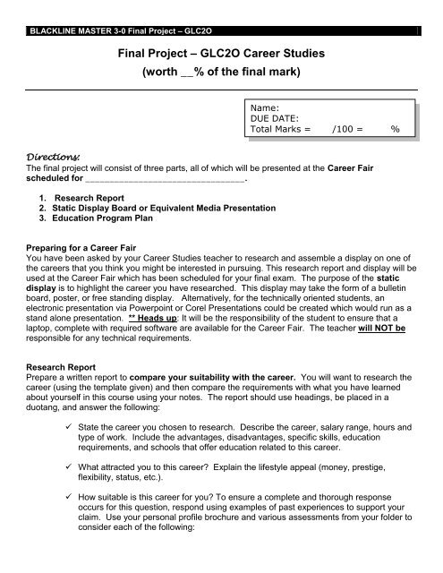 Final Project.pdf - First ClassÂ® Information