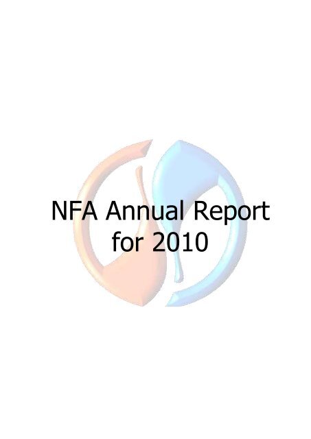 2010 NFA Annual Report