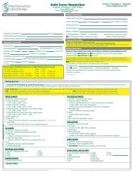 Hematopathology Requisition - NeoGenomics Laboratories