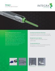 DynaGraft II Brochure - Integra LifeSciences