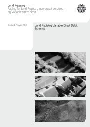Official copy of register of title - Sample - Land Registry