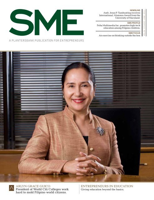 Entrepreneurs in Education - Planters Development Bank
