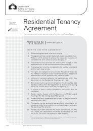 Fixed term tenancy agreement (form 24a) - Department of Commerce
