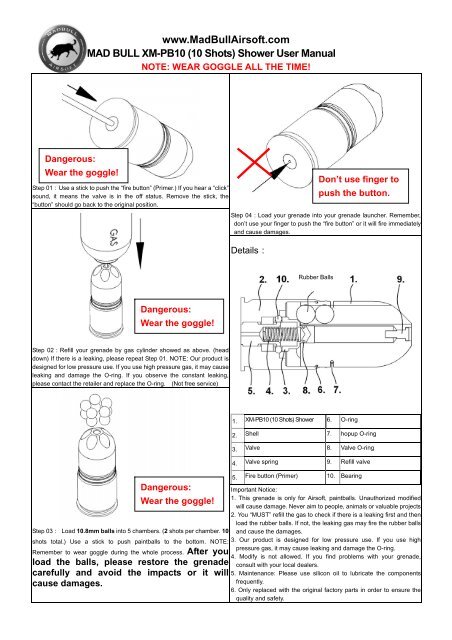 XM-PB10 User Manual.pdf - Madbull.