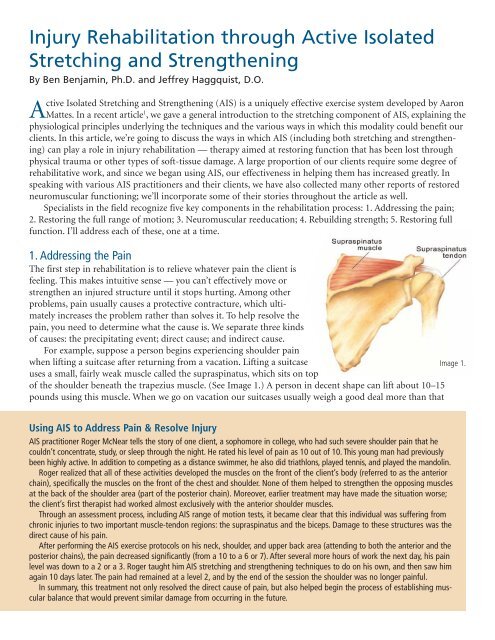 Active Isolated Stretching Exercises