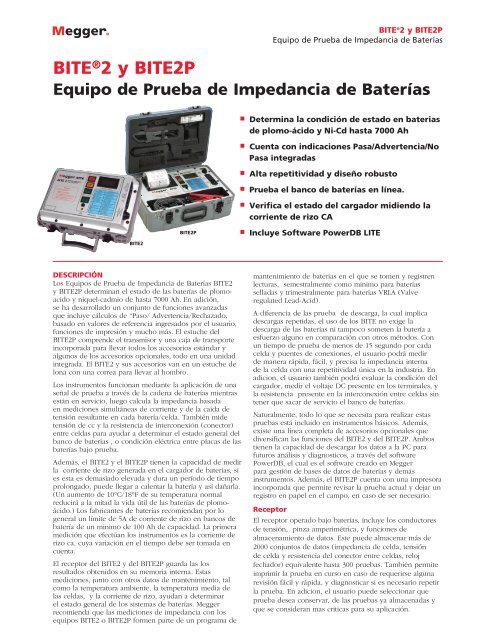 BITEÃ‚Â®2 y BITE2P - states