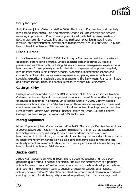 Sally KenyonSally Kenyon