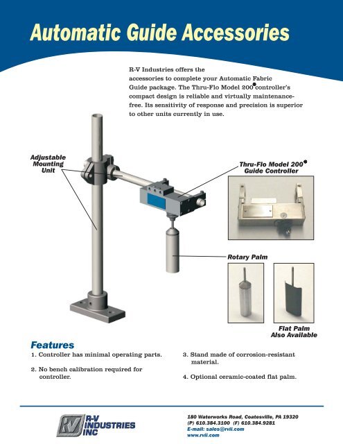 Auto Guide Accessories - RV Industries