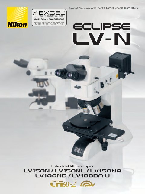 Industrial Microscopes - Excel Technologies, Inc.