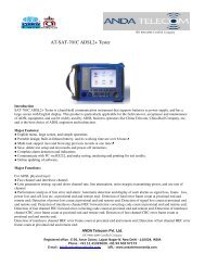 RS232/Ethernet Interface Converter - ANDA TELECOM INDIA