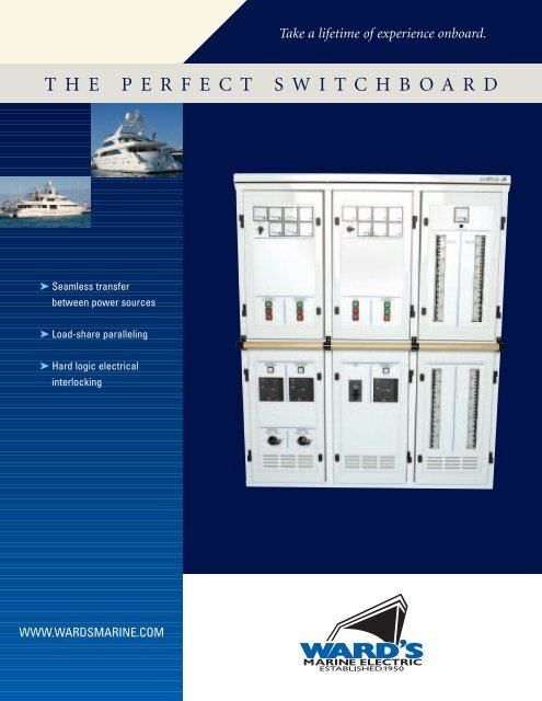 THE PERFECT SWITCHBOARD - Ward's Marine Electric, Inc.