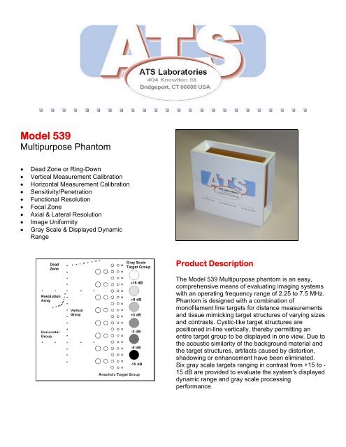 Model 539 - PI Medical