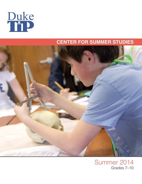 Center Bulletin PDF - Duke TIP - Duke University