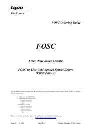 FOSC-450 ordering guide