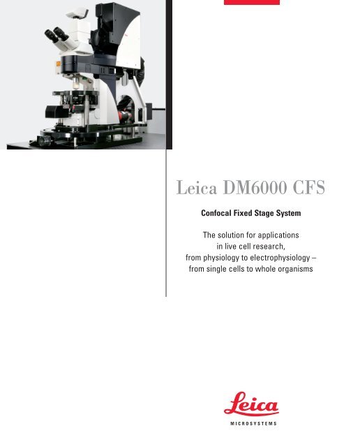 DM6000 CFS.qxd:DM6000 CFS - Duke University Light Microscopy ...