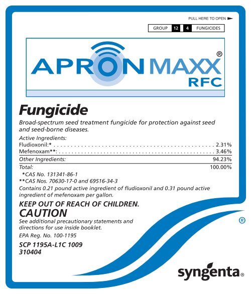 Fungicide - Syngenta Crop Protection