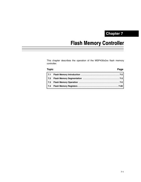 Flash Memory