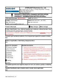 product/process change notification product/process ... - Everlight.com