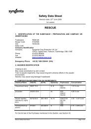 Safety Data Sheet QUALIBRA - GreenCast
