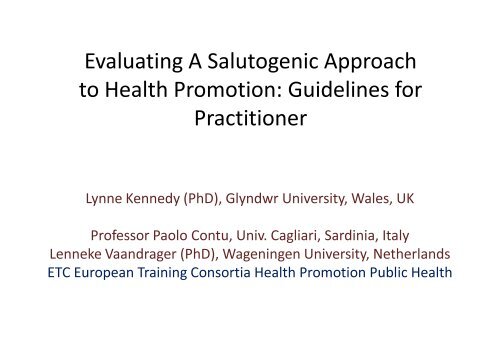 Evaluating A Salutogenic Approach To Health Promotion Iuhpe evaluating-a-salutogenic-approach-to-health-promotion-iuhpe