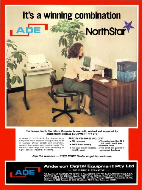 the famous North Star Micro Computer is now sold, serviced and ...