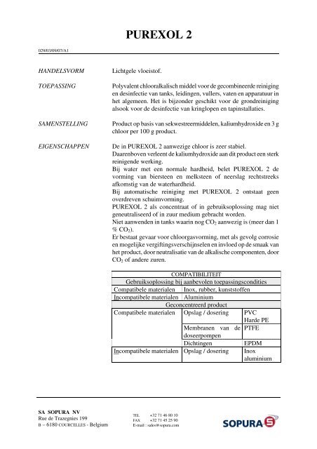 PUREXOL 2 - Castle Malting