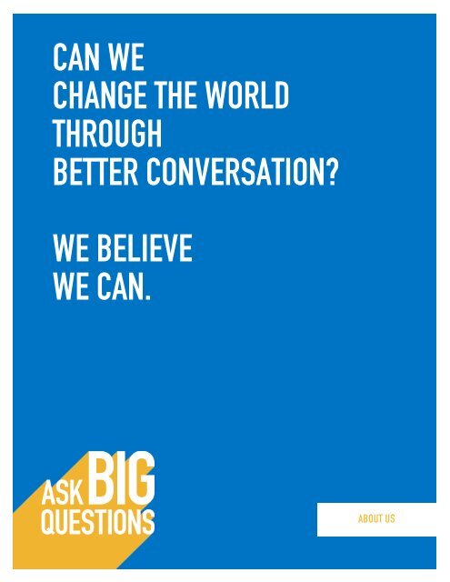 Here's - Ask Big Questions