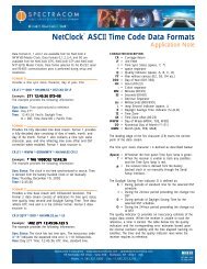 NetClock/GPS 9283 - Spectracom