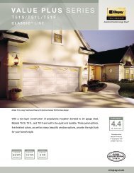SHERWIN-WILLIAMSÂ® COLOR CODES - Clopay