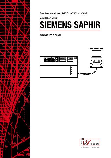 Short manual Saphir LB20 S34 Eng V3_3x - Elektroskandia