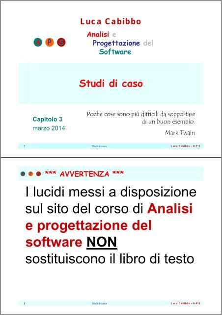 aps03 - Luca Cabibbo